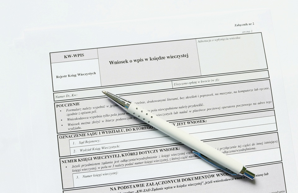 KW-WPIS - Wniosek o wpis w księdze wieczystej | Blog KsiegiWieczyste.pl